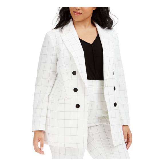 Bar III | Jackets & Coats | 54 Nwt Bar Iii Palais Royal White Black ...